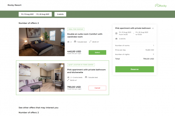 New reservation system from BedBooking. What's new?