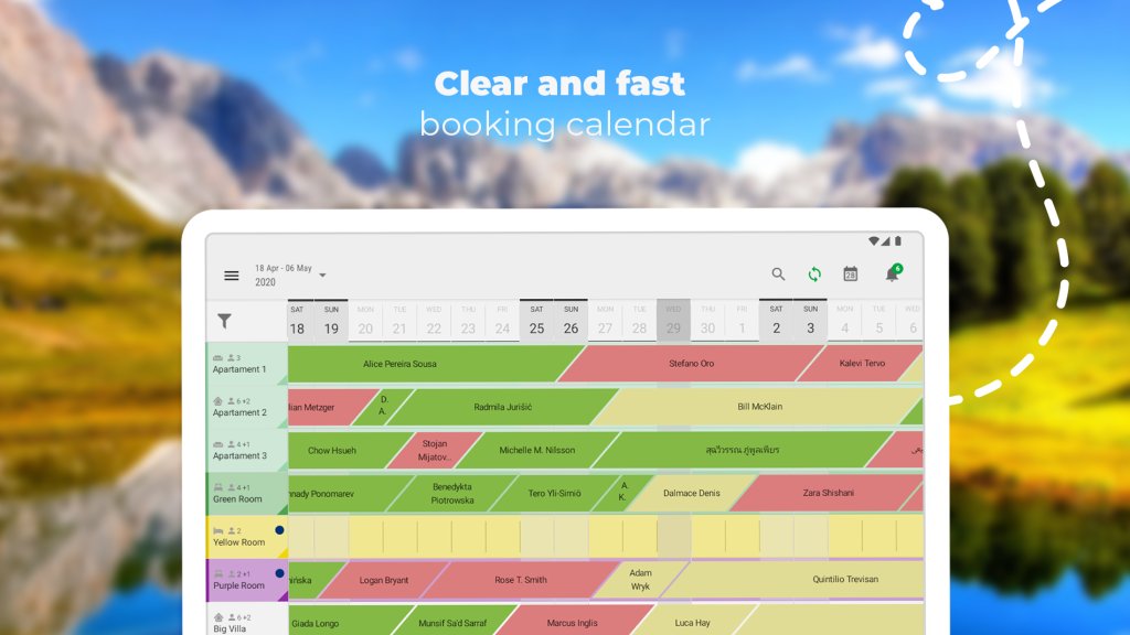 Hotel reservation system vs. reservation calendar – BedBooking ...